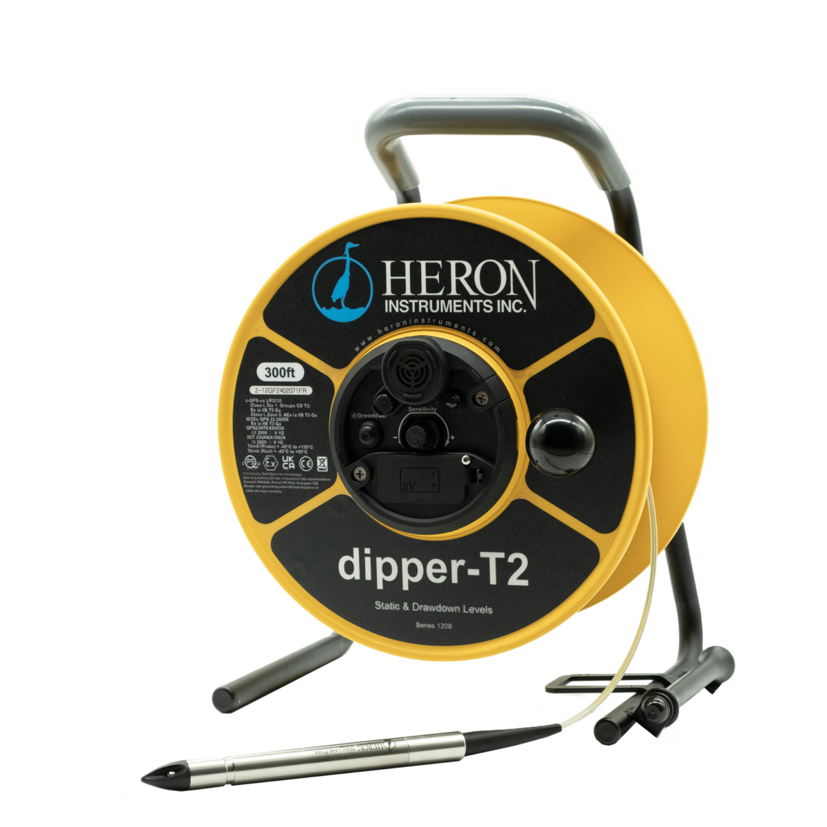 dipper-T2 | Premium Stainless Steel Water Level Measurement Tape